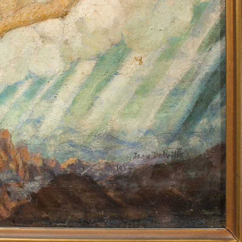 Jean Delville art,Delville Symbolist painting, Belgian symbolist ...